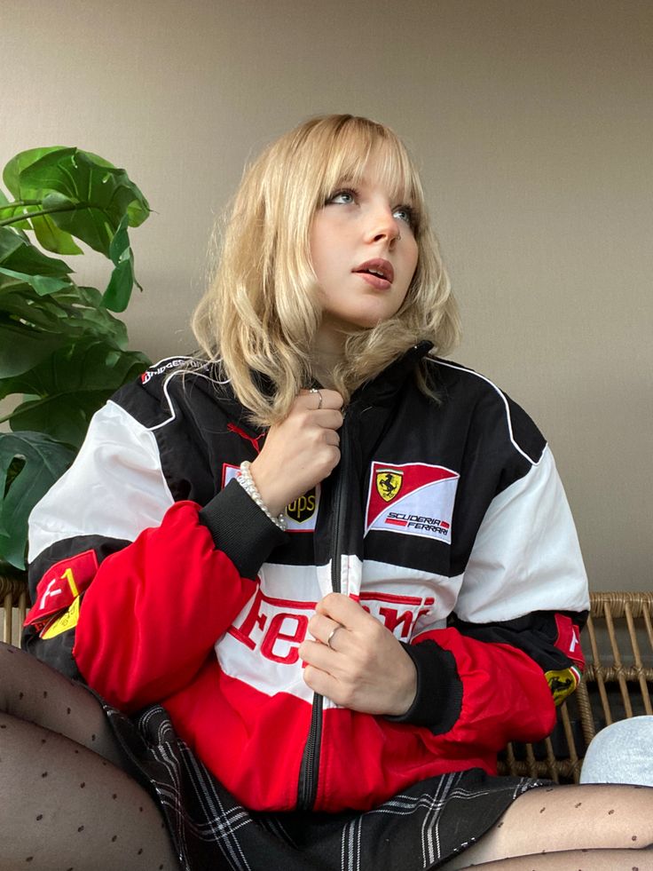 F1 TRIO FERRARI UNISEX EMBROIDED JACKET – Tracksuit Factory